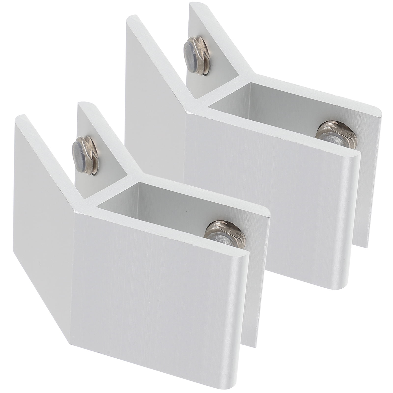 4 pcs Glass Shelf Clamp Glass Fixation Clip Glass Shelf Bracket 135 ...