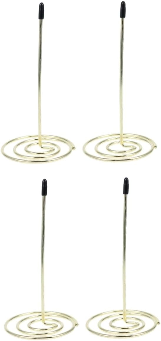 4 pcs Gold Registers Metal Paper Spike Document Organizer Ordergolden ...