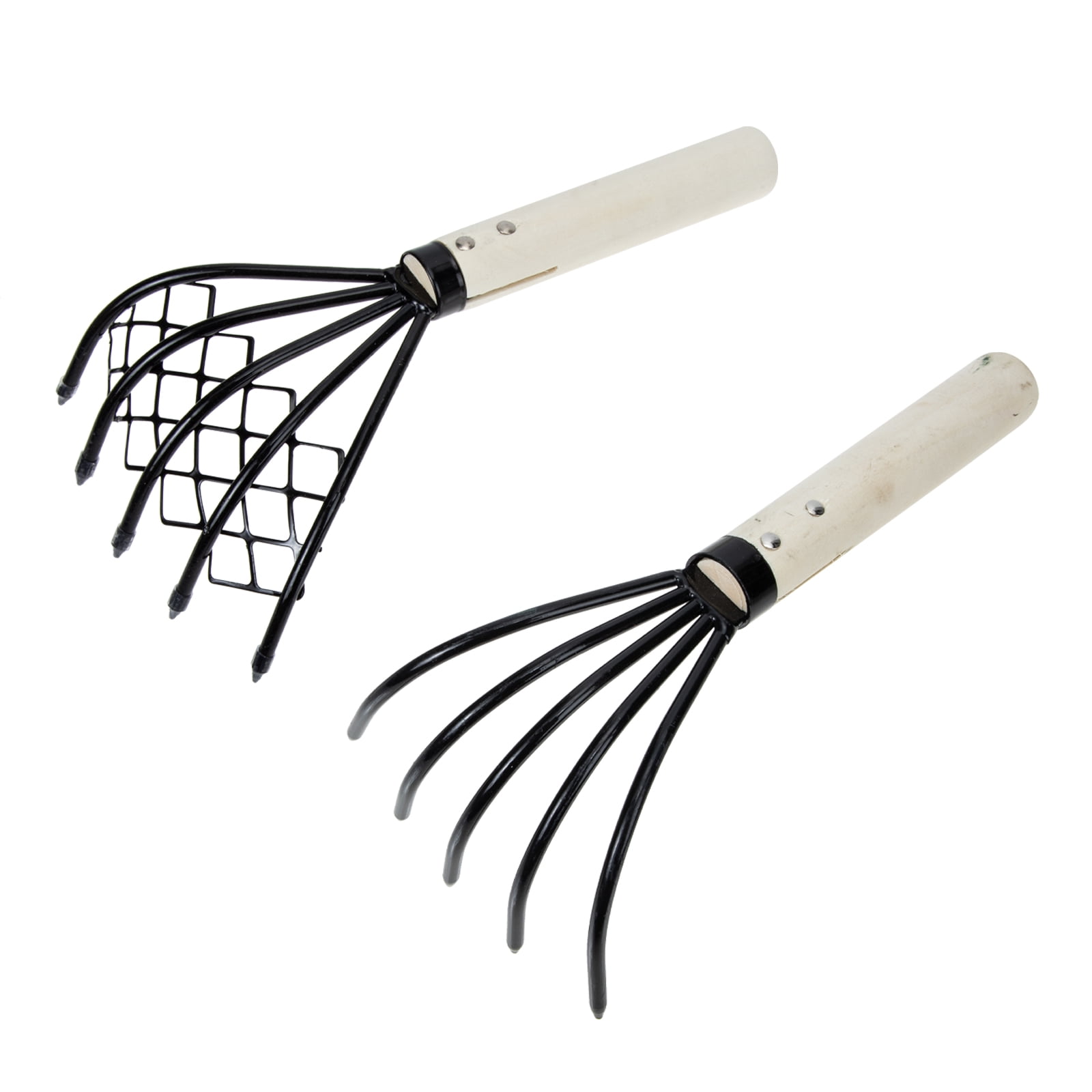 4 pcs Hand Claw Rake 5-tine Claw Rake Useful Beach Shell Rake Loosening ...
