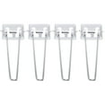 4 pcs Heavy Duty Foldable Hairpin Legs Metal Folding Table Legs for ...