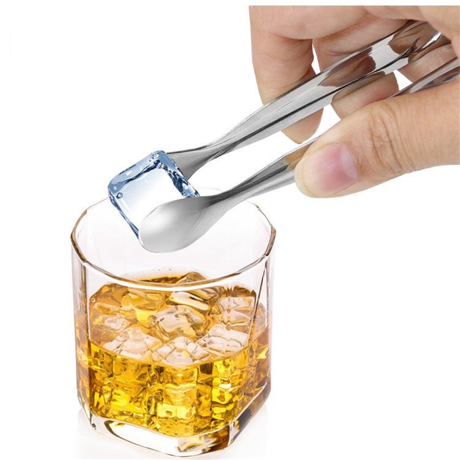 4 pcs Ice Tongs Mini Sugar Tongs 4.3Inch Stainless Steel Kitchen ...