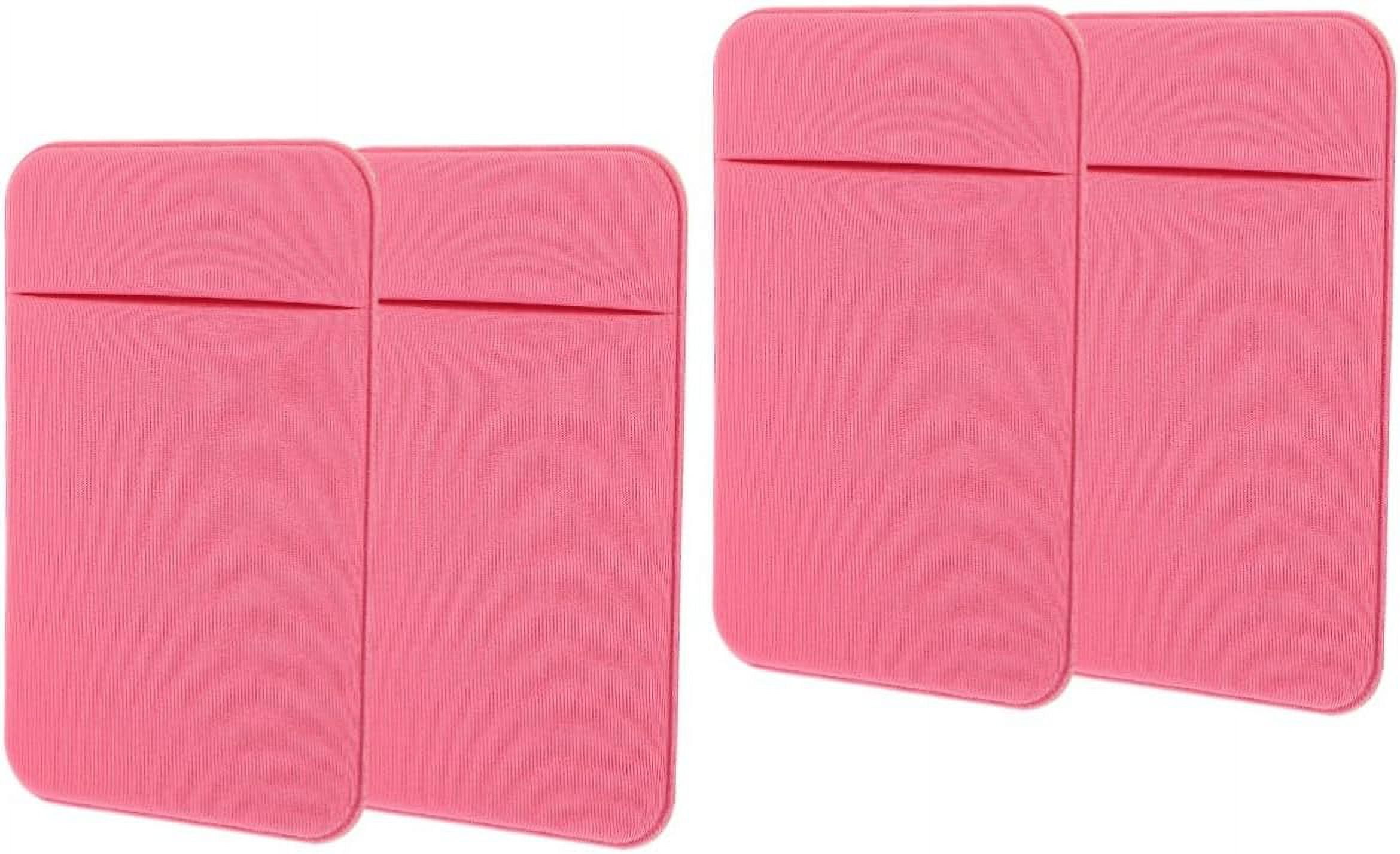 4 pcs Mobile Phone Back Sticker Card Wallets Adhesive Sticker Mobile ...