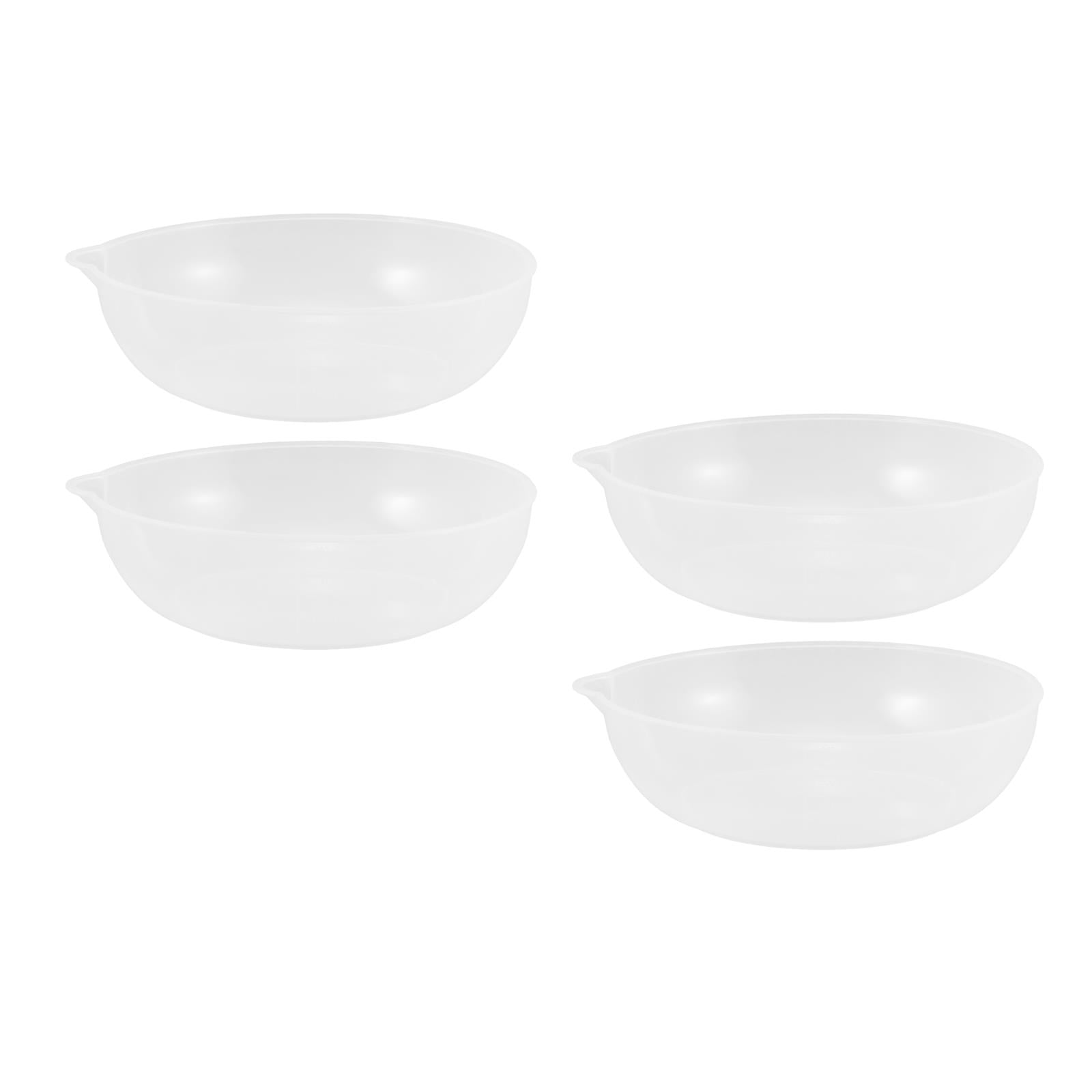 4 pcs Plastic Weighing Tray Kitchen Digital Scale Serving Tray Scale ...