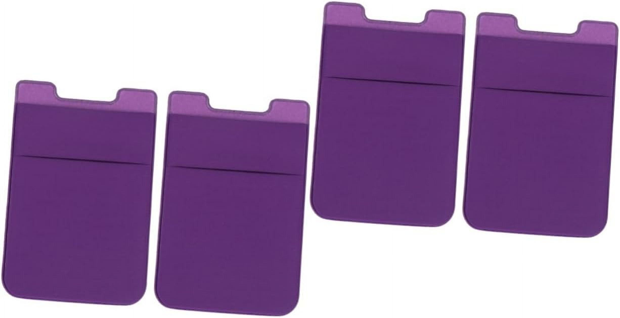 4 pcs Pocket Wallet Phone Pouch Cellphone Back Pocket Back Sticker ...