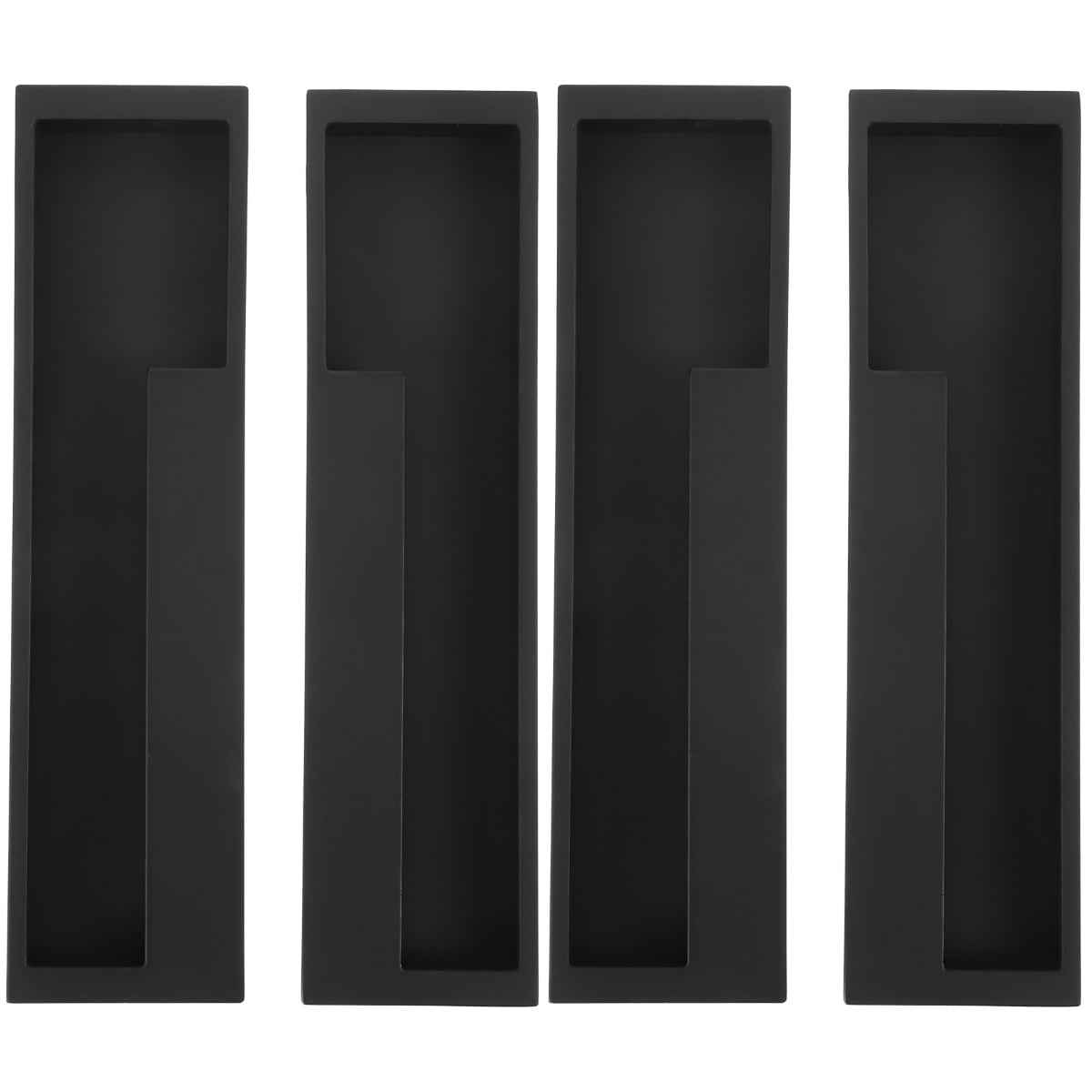 4 pcs Practical Door Handle Invisible Wardrobe Pull Handle Embedded ...