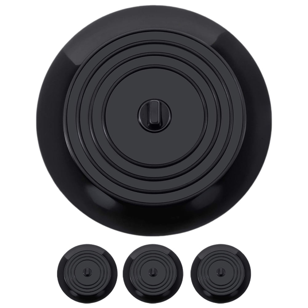 4 pcs Silicone Drain Plug Shower Silicone Drain Cover Floor Drain Cover ...