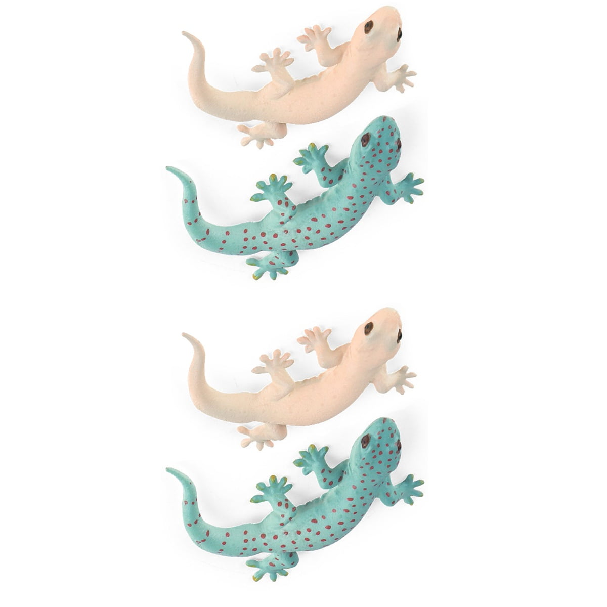 4 pcs Simulation Realistic Lizard Figurines Fake Lizard Toy Figures ...