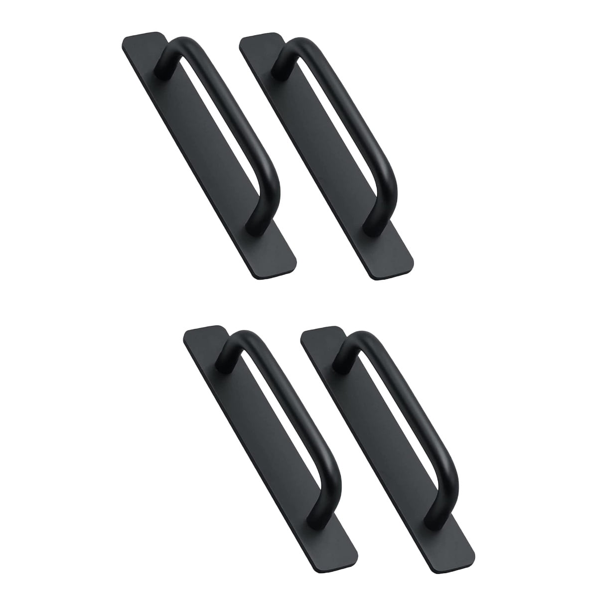 4 pcs Sliding Screen Door Handle Adhesive Handle Stick On Handle Peel ...