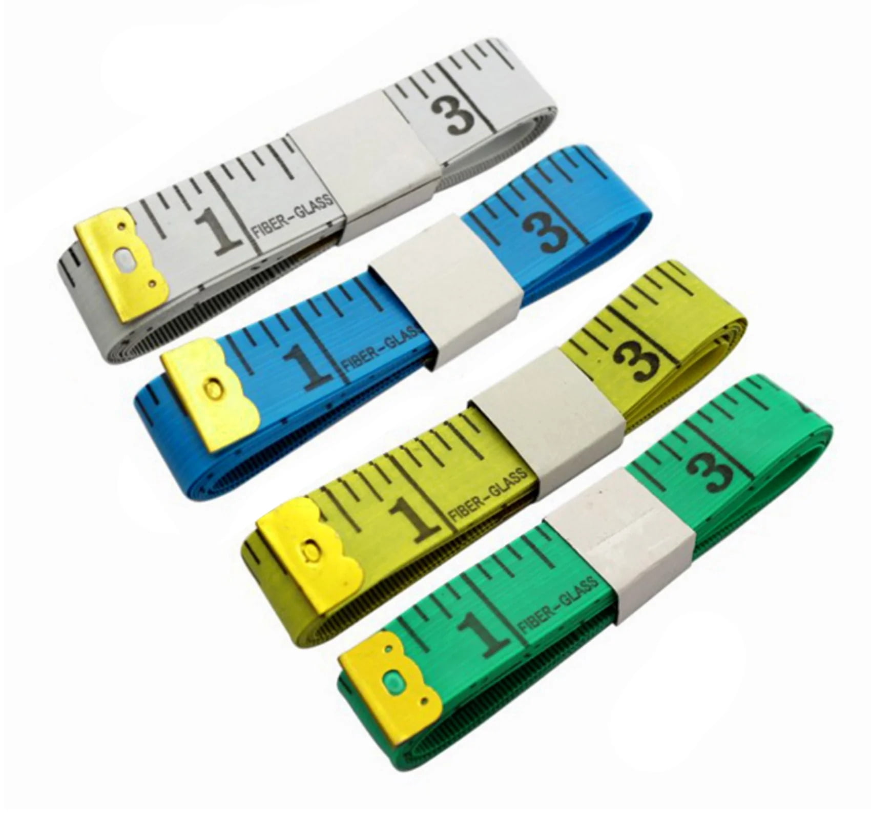 4 pcs Soft Measure Tape Double Scale, Multicolor Soft Sewing Measuring ...
