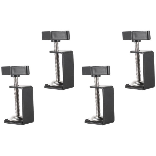 ifundom t-handle screw table clamp Desk Mounting Clamp Plastic for Home ...