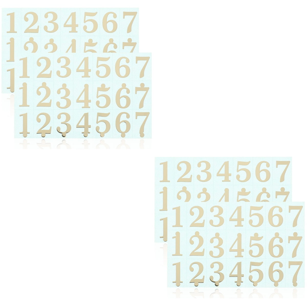 4 pcs Tongue Drum Phonetic Symbol Stickers Soundmark Decals Music ...