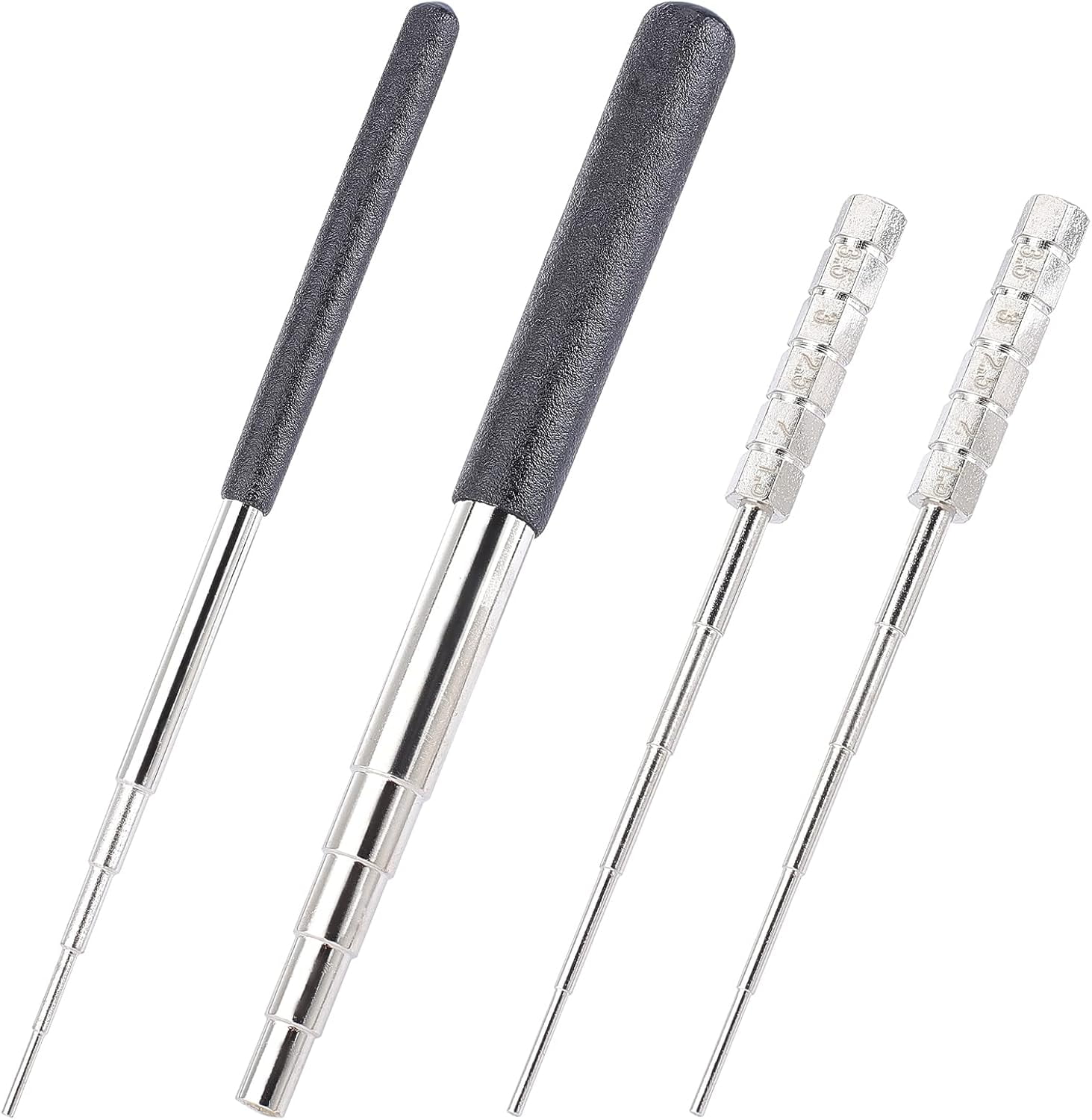 4 pcs Wire Coil Tool Iron Wire Winding Rods 1.5-3.5mm Carbon for Wire ...