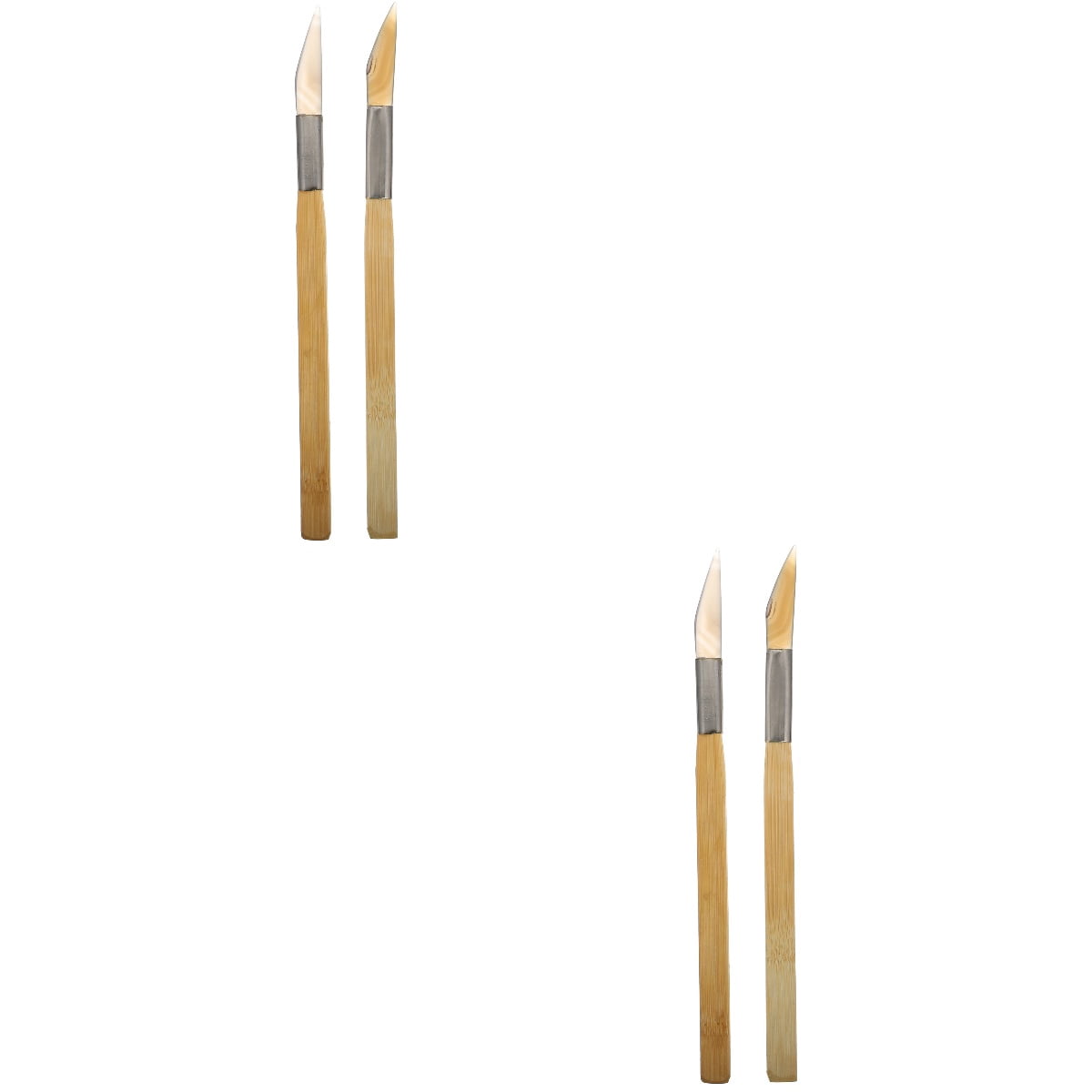 4 pcs Wooden Handle Jewelry Polishing Tools Gold Silver Jewelry ...