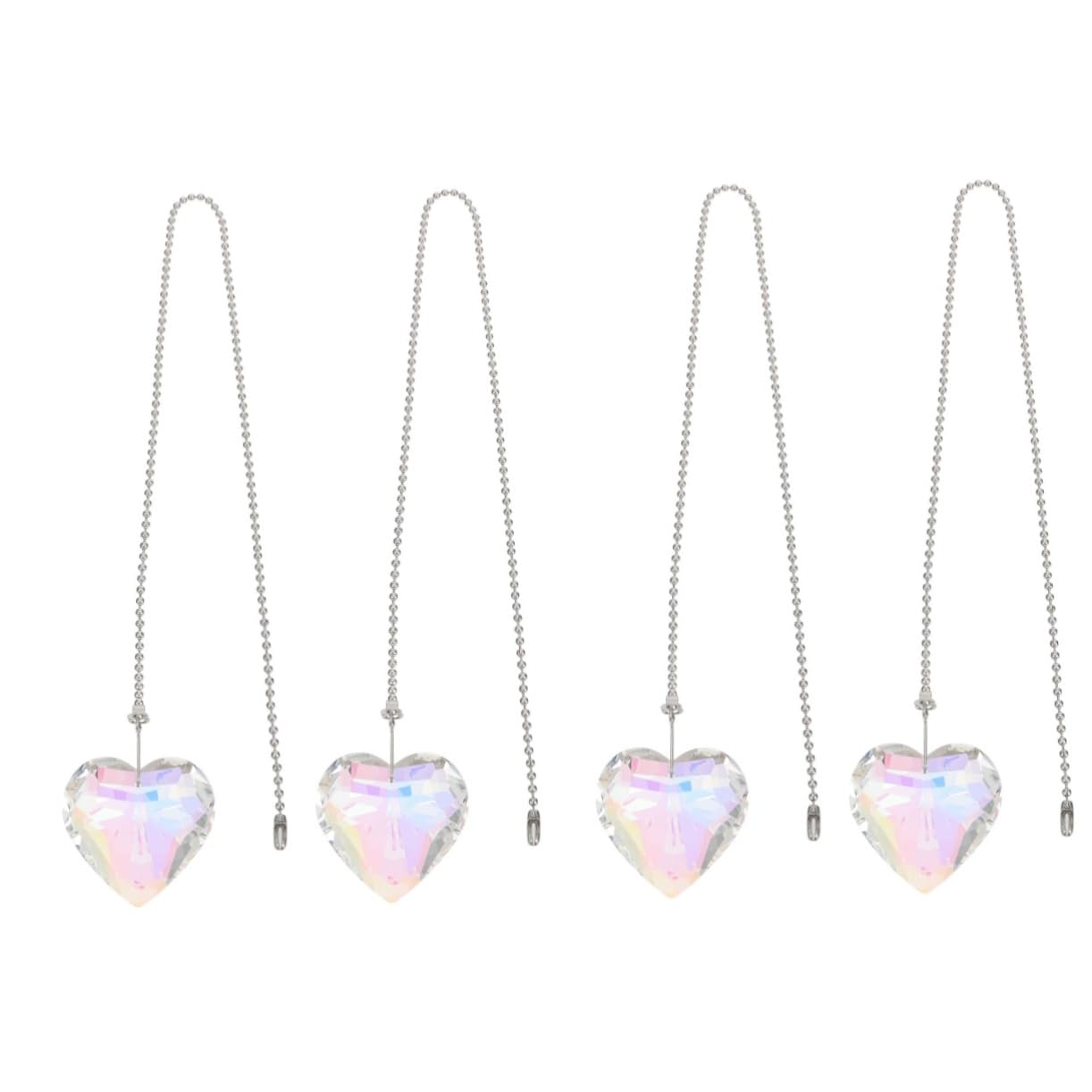4 pcs heart fan pendant chain extension ceiling light chain ceiling fan ...