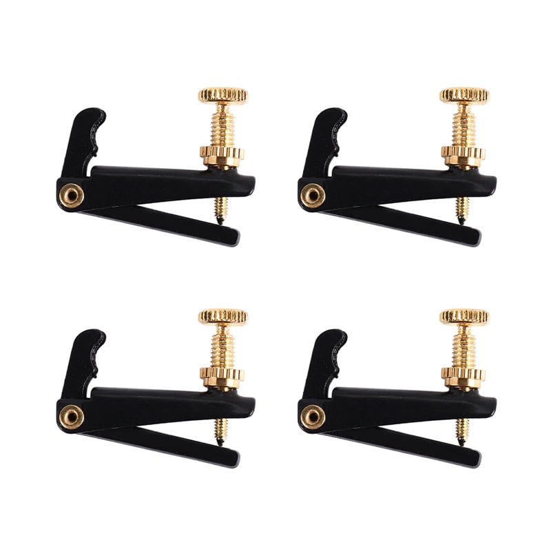 4 piece 3/ 4-4/ 4 Violin Fine Tuner String Plate - Walmart.com