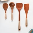4-piece Set of Ebony Wood with Gold Handles, Non-stick Pots, Cooking ...