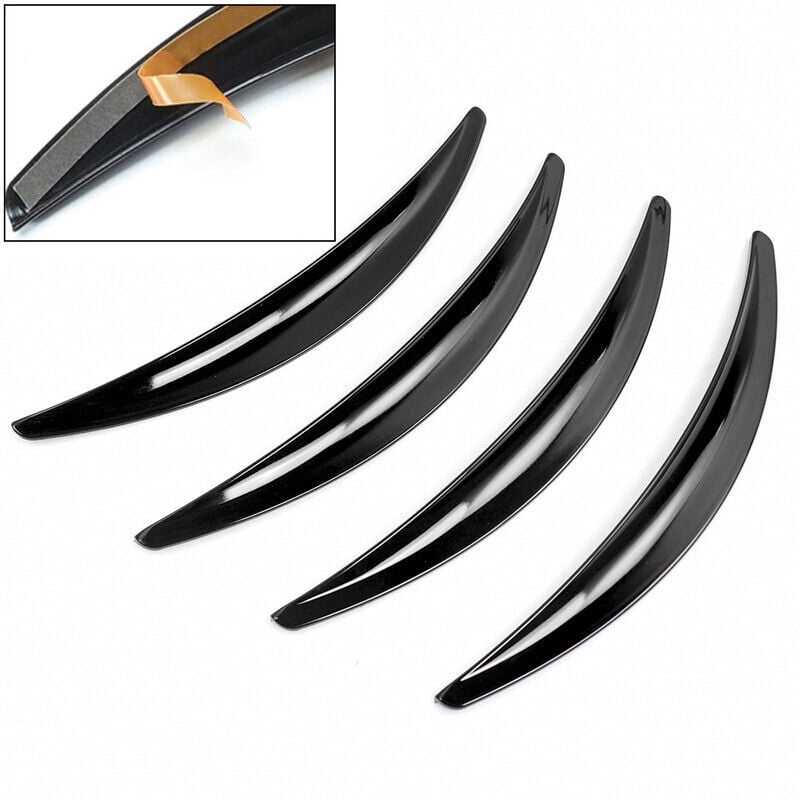 4-piece set car wheel arch decoration lip decoration strip mudguard ...
