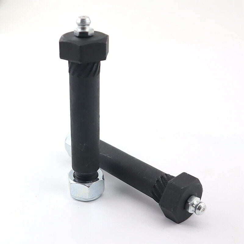 4-piece set of 9 16 x 3-inch trailer axle spring shackles, lubricated ...