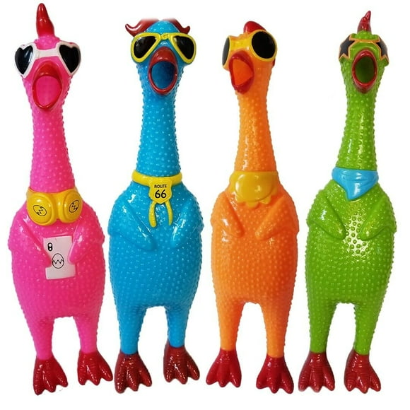 Squeaky Rubber Chicken
