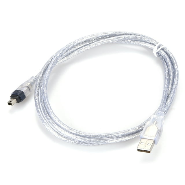 4-pin USB Male to Firewire IEEE 1394 4Pin Data Transfer Male Cable Cord ...