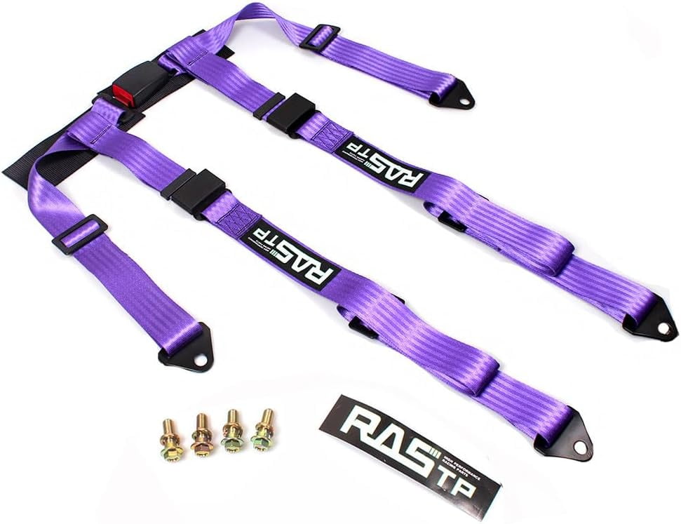 4 point Safety Harness Set for Go Kart,UTV,ATV,Racing-2 Inch 805-3278 ...