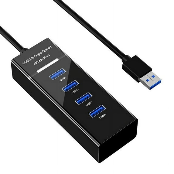 4-port USB Hub Splitter Extender 5Gbps Adapter High-speed Splitter ...