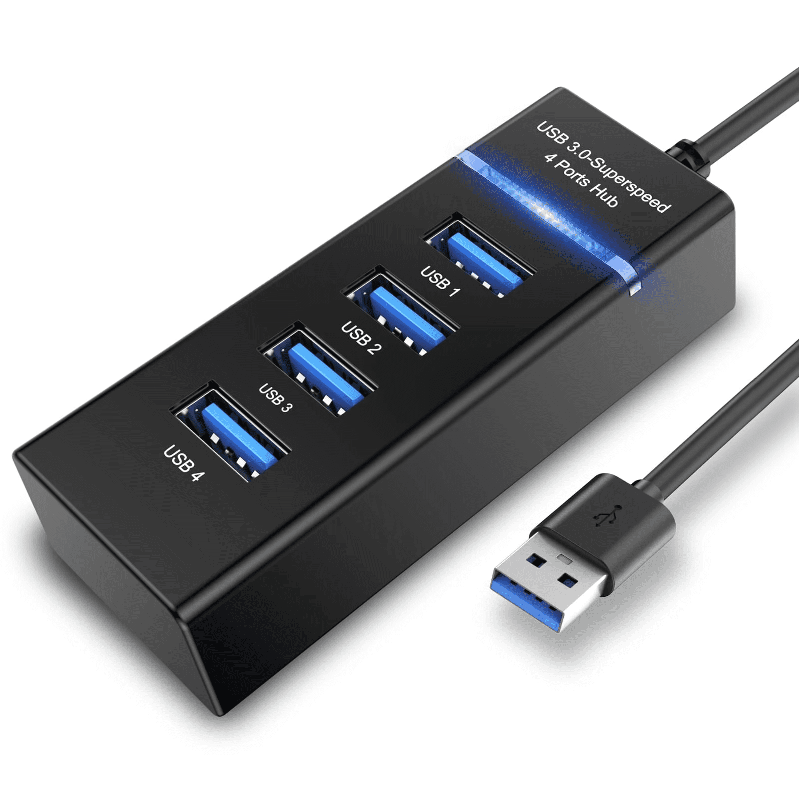 4-port USB3.0 high-speed expander multi-interface conversion hub ...