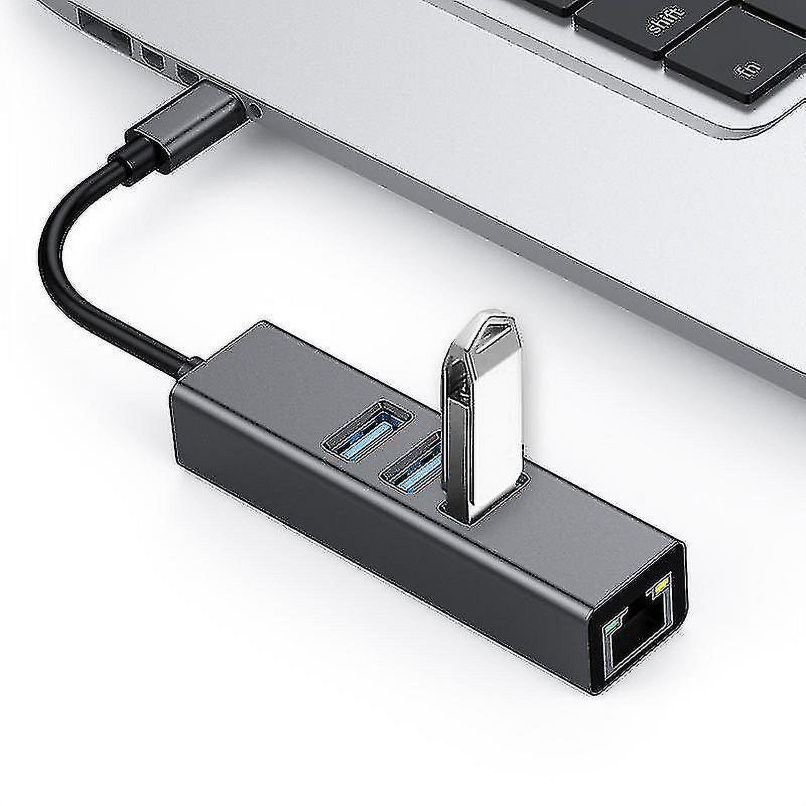 4-port Usb 3.0 Hub Long Cable, Fast Data Transfer Usb Hub Extender ...