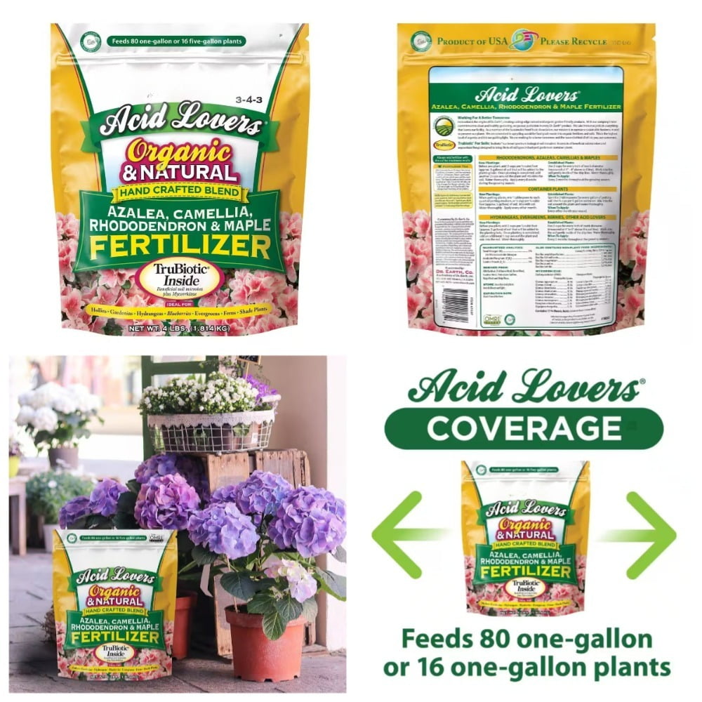 4 pounds. Organic acid enthusiast Rhododendron, camellia, rhododendron ...