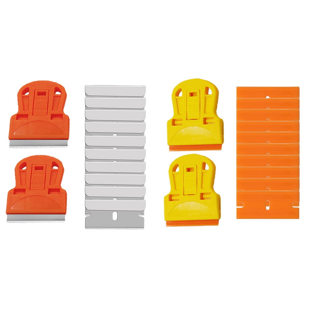 4 scrapers +20 blades Scraper Tool Set: Versatile & Sticker Remover ...