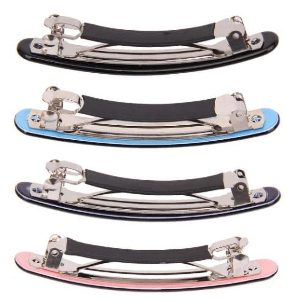 4/set Fashion Acrylic Hair French Barrette for Thick Hair for Women ...