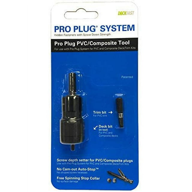 4 set - Pro Plug Tool for PVC Decking - For Use With The Pro Plug ...