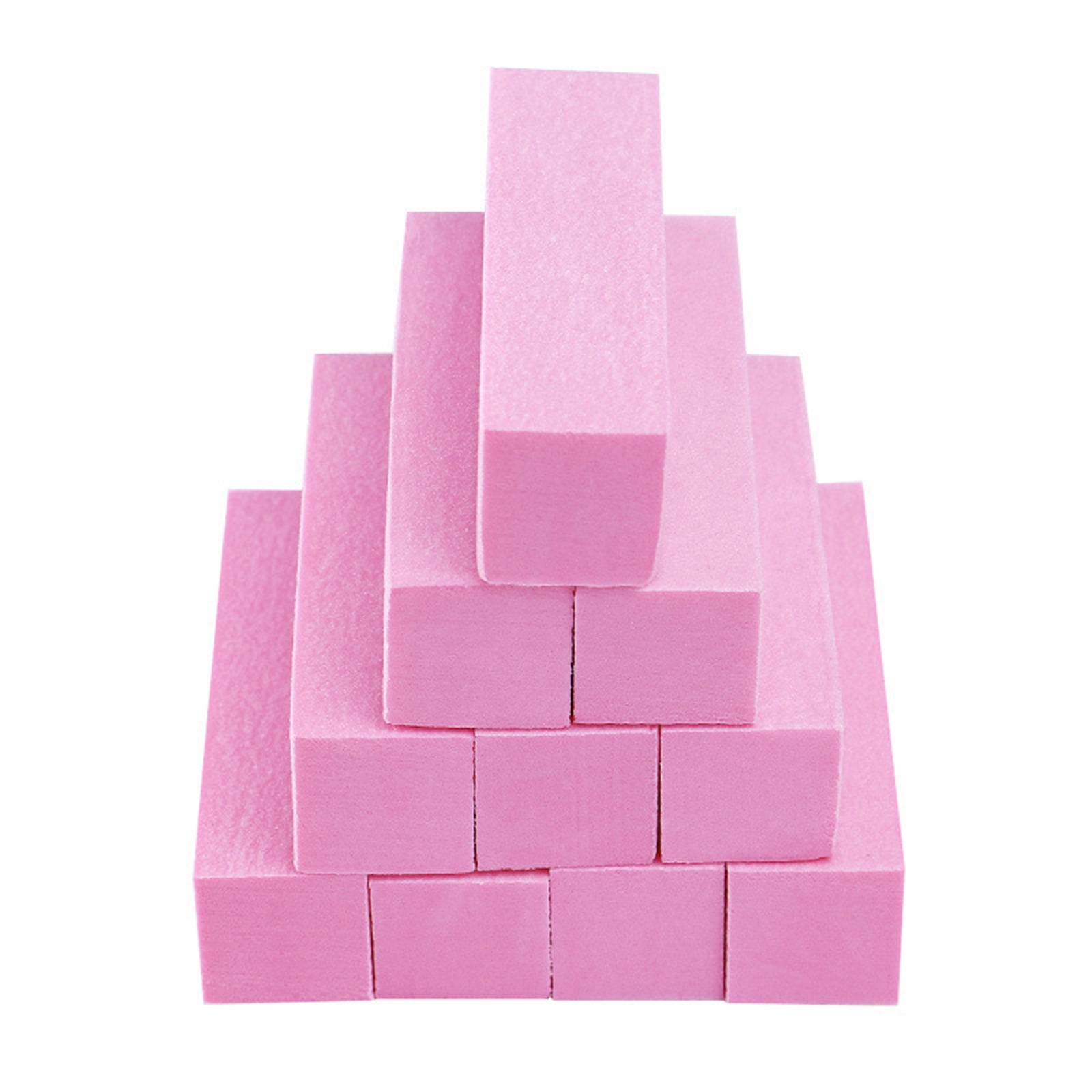 4-sided File Blocks Sponge Nails Polish Sanding Buffer Strips Sanding ...