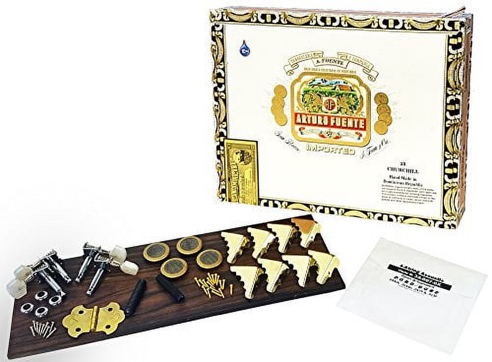 4-string Cigar Box Guitar Kit with Detailed Assembly Instructions ...