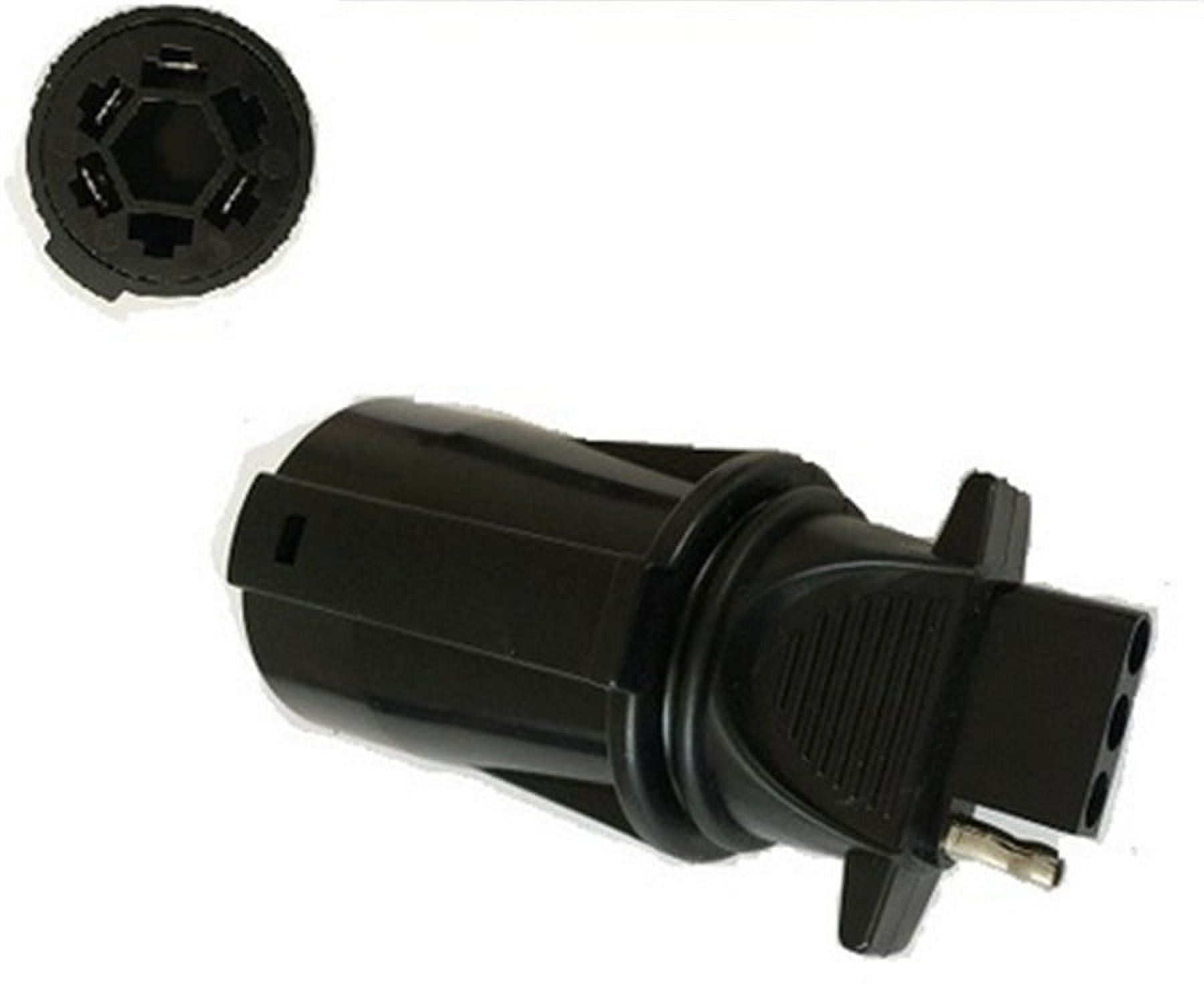 4 to 7 Pin Blade Towing Hitch Plug Adapter Connector for Car RV Trailer ...