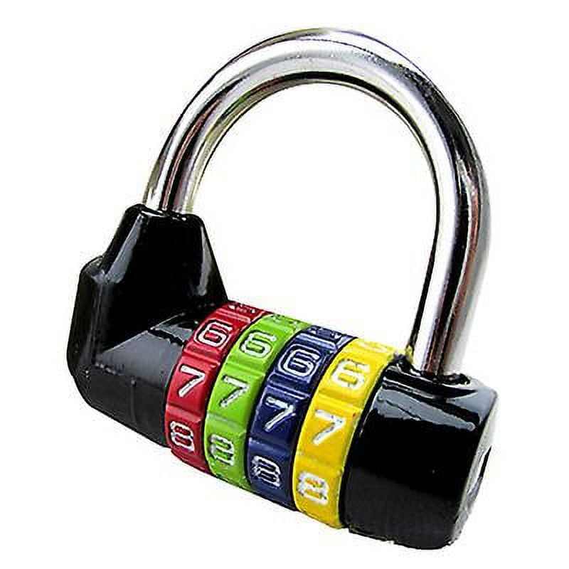 4-wheel digital code lock Door and window gym drawer anti-theft lock ...
