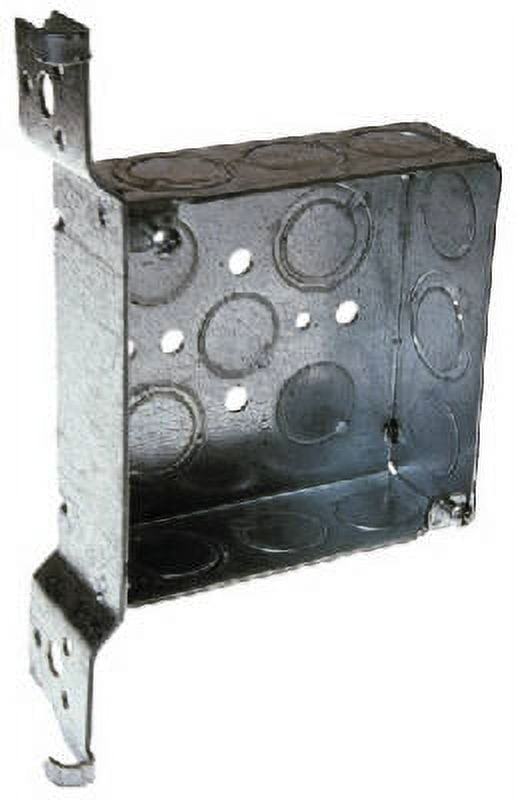 4" x 1-1/2" Deep Steel FH Bracket Square Box Welded Corners, Each ...