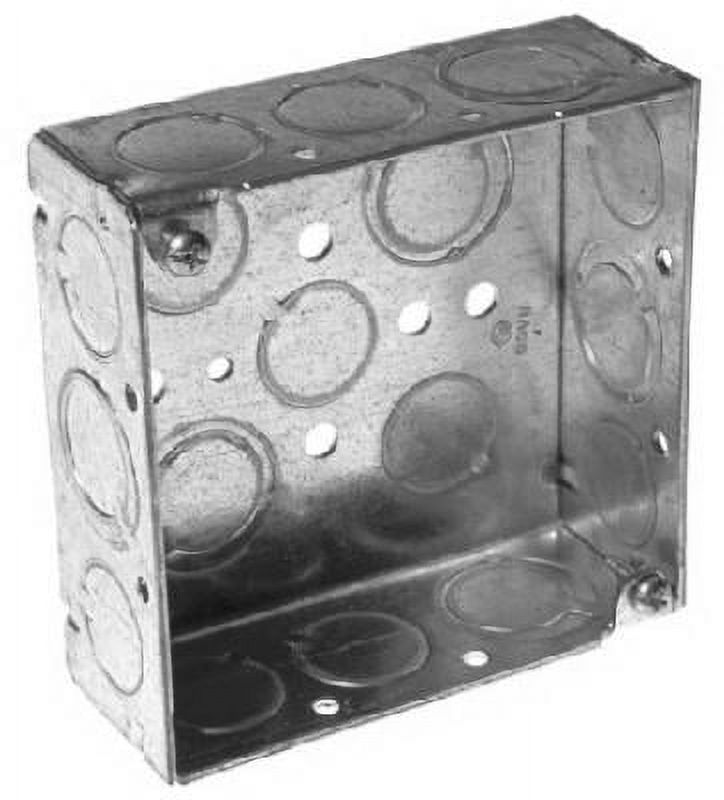 4" x 1-1/2" Deep Welded Corners Square Box Steel, Each - Walmart.com