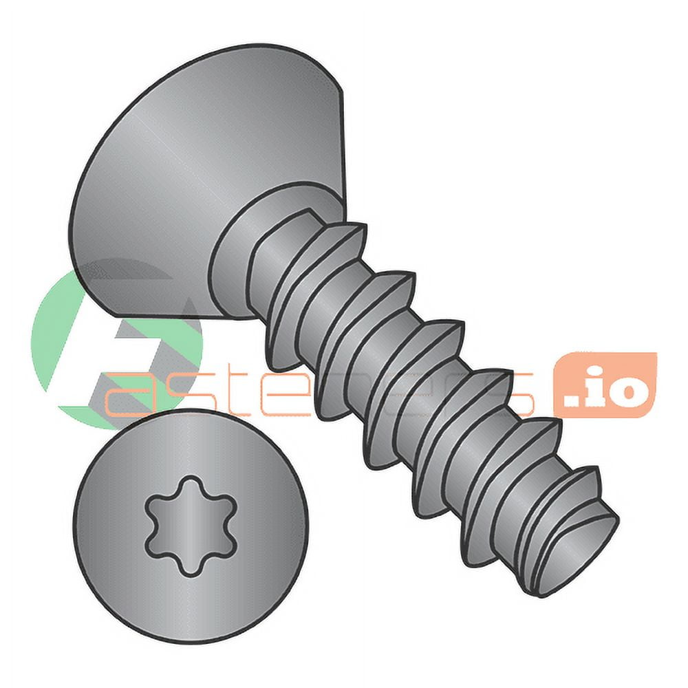 #4 x 1/4" 48-2 Trilobe (48-2 Trilobe) Thread Forming Screws / Six-Lobe ...