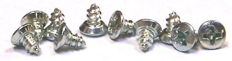 #4 x 1/4" Type AB Self-Tapping Screws / Phillips / Oval Undercut Head ...