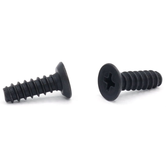 #4 x 1/4" Type B Self-Tapping Screws / Phillips / Flat Undercut Head ...