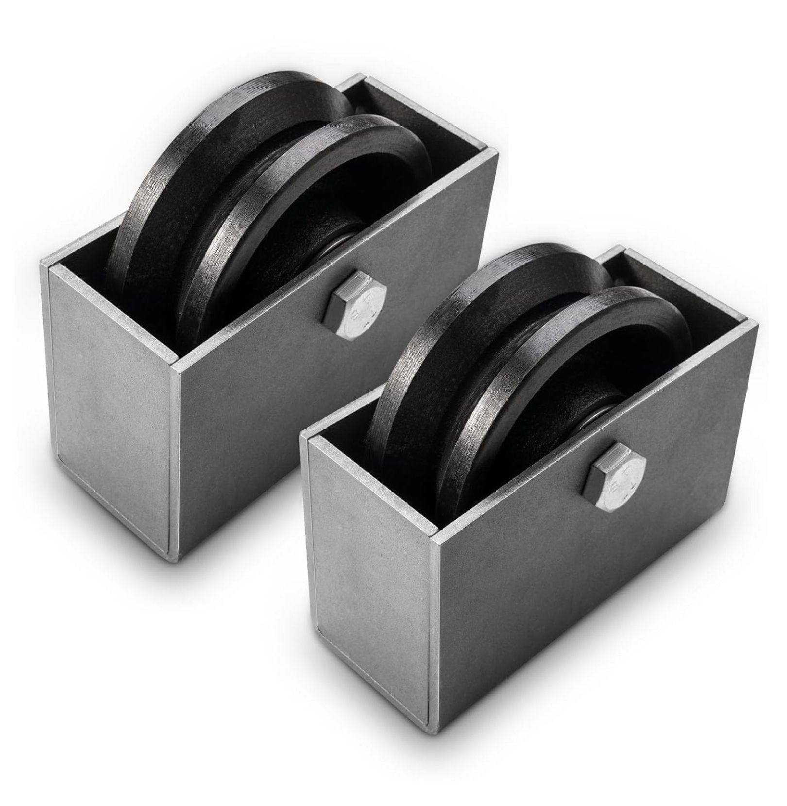 4"x 1.5" V- Wheel with Box - cast Iron Wheel,Capacity up to 1200 Lb ...
