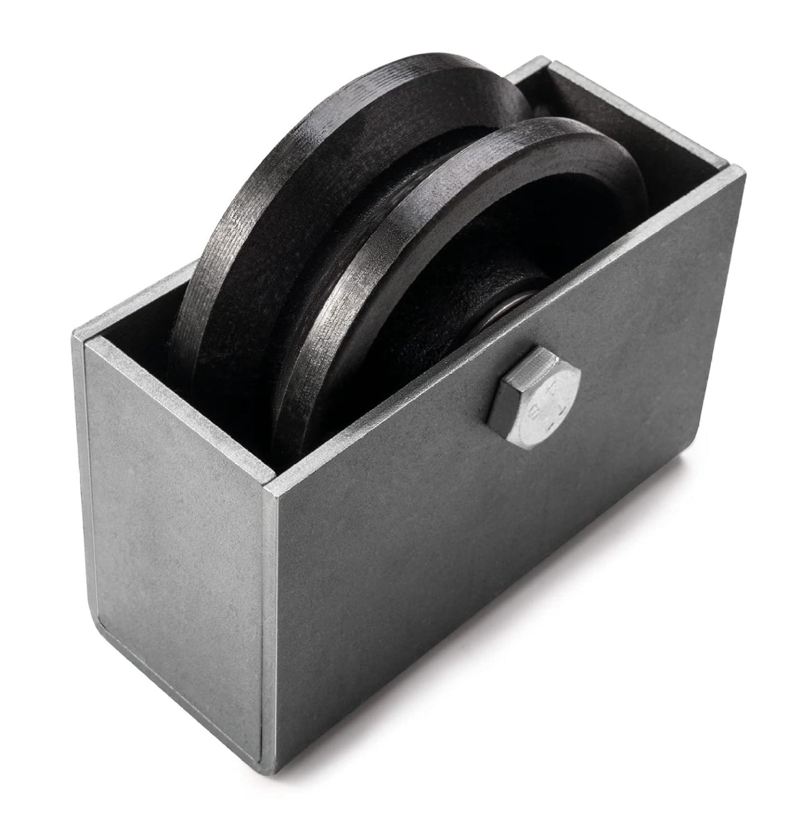 4"x 1.5" V- Wheel with Box - cast Iron Wheel,Capacity up to 600 Lb. Use ...