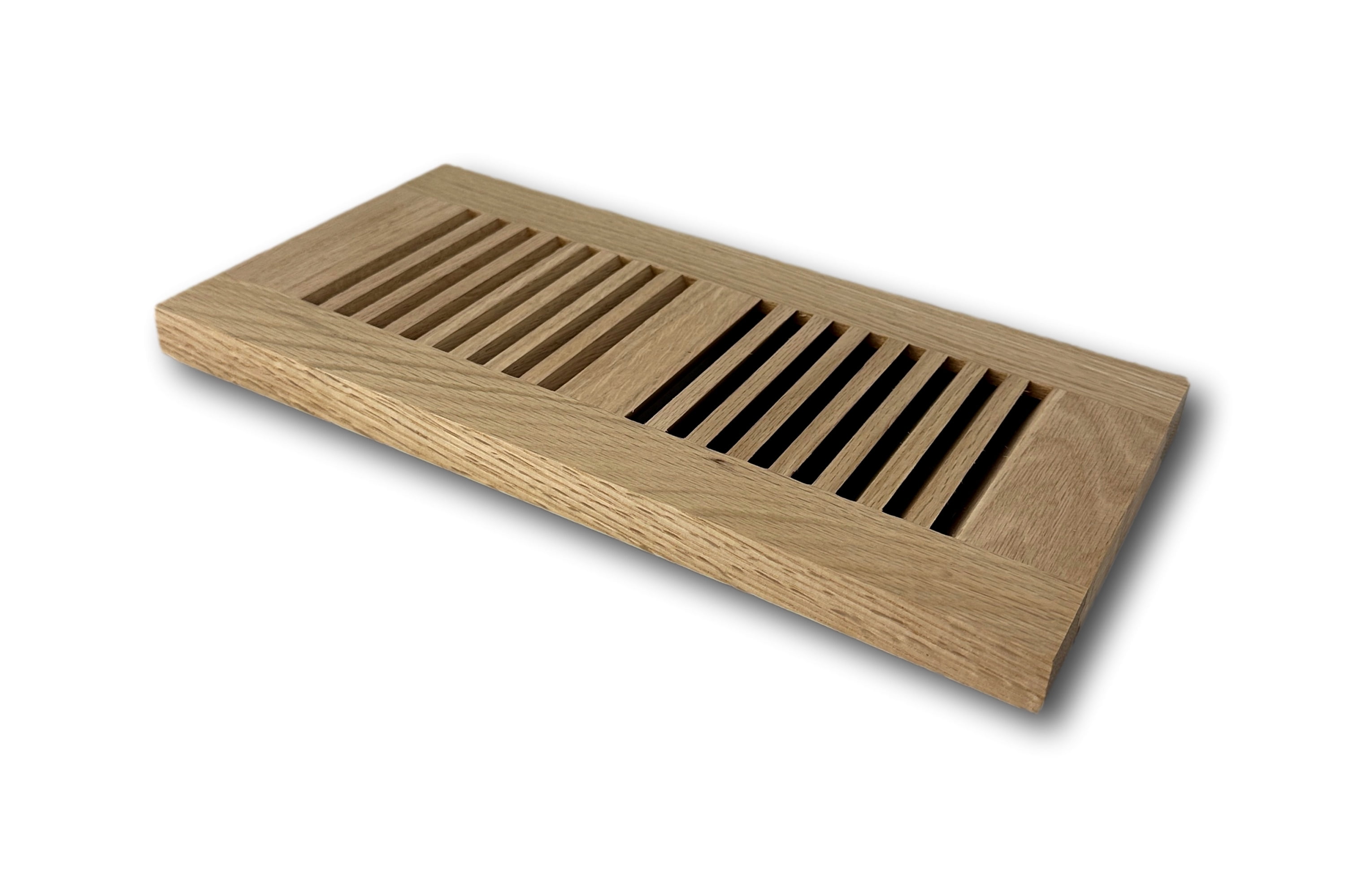 4 x 10 Red Oak Wood Vent Cover - Flush No Frame (Unfinished) - Walmart.com