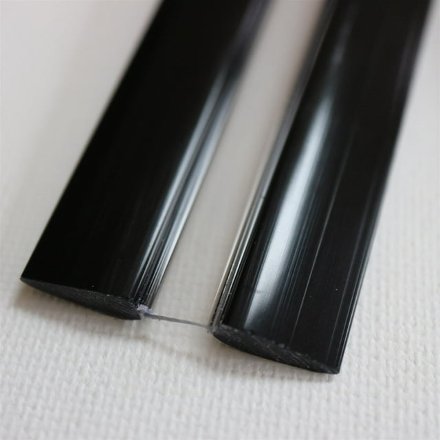 4 x 100mm (4 in), Black, low profile flex hinges, flexible living ...