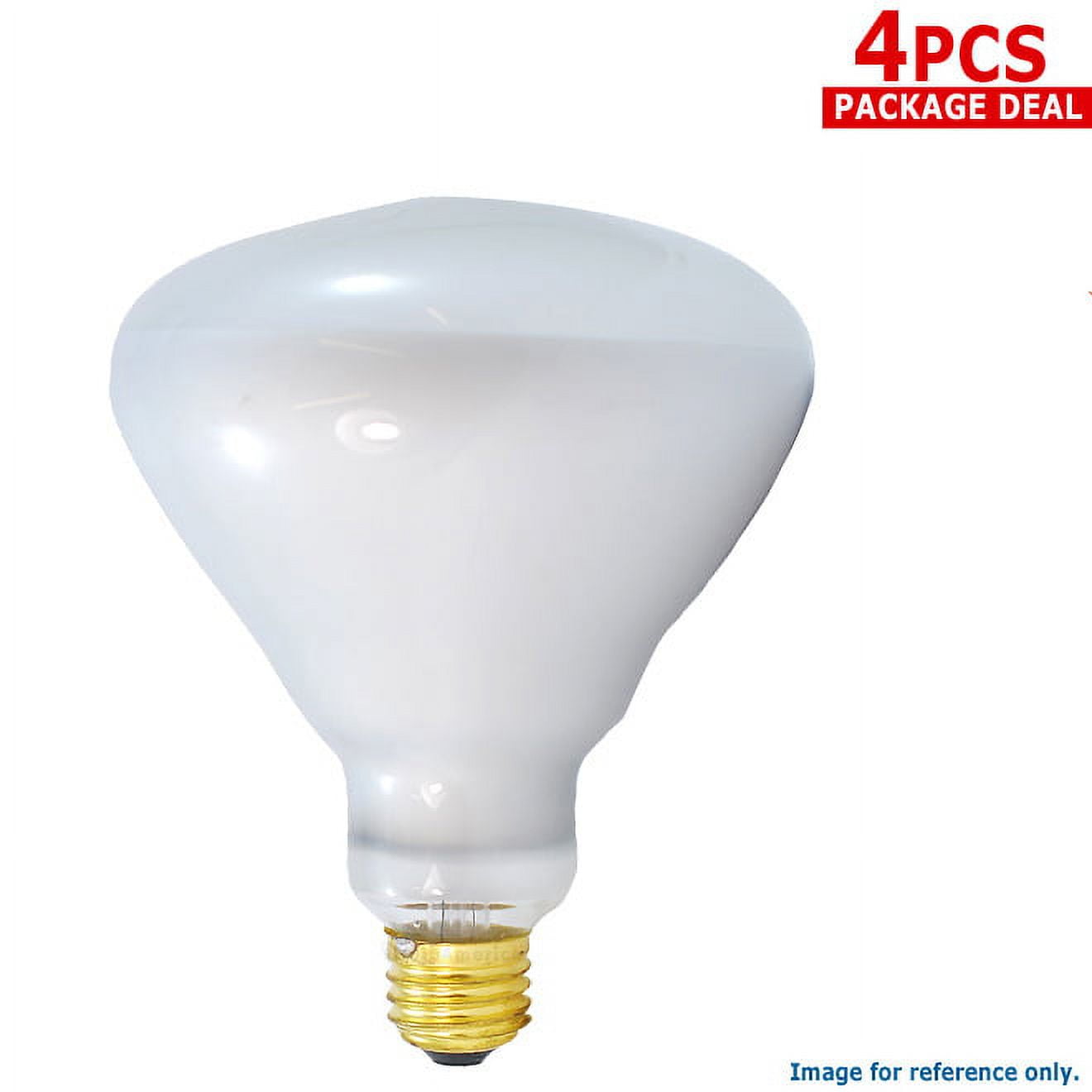 4 x 120W 130V BR40 flood light bulbs R40 BULB - Walmart.com