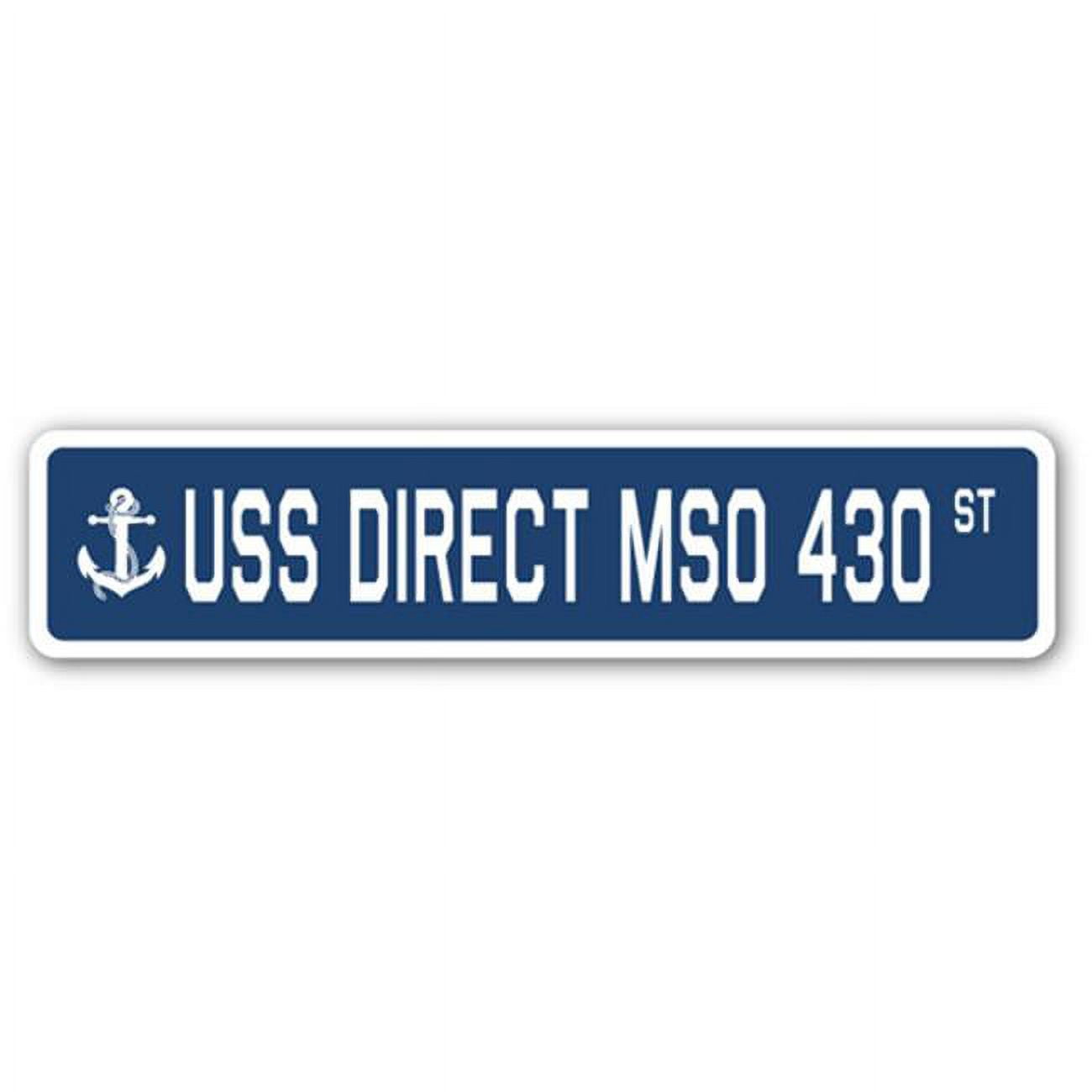 4 x 18 in. A-16 Street Sign - USS Direct MSO 430 - Walmart.com
