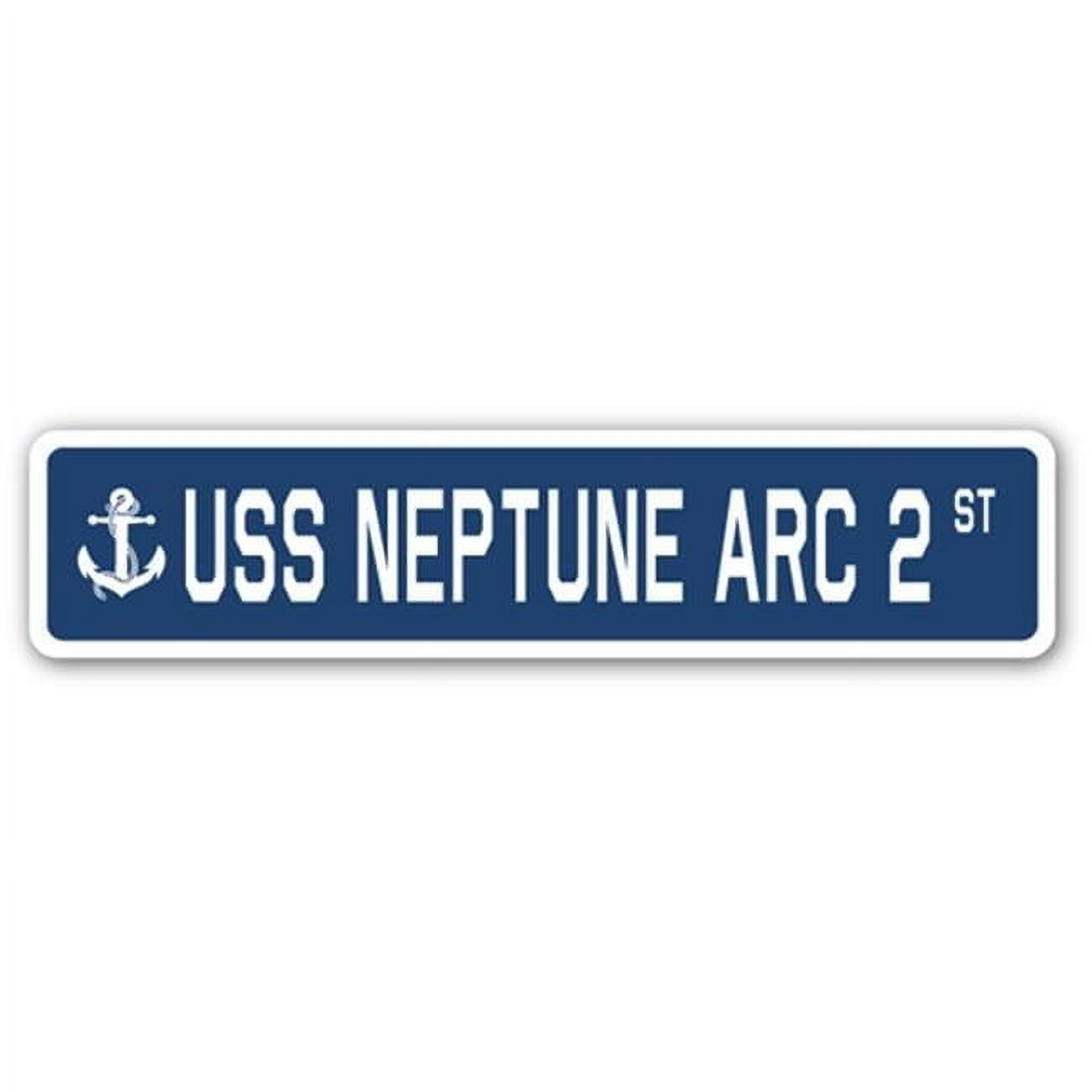 4 x 18 in. A-16 Street Sign - USS Neptune ARC 2 - Walmart.com