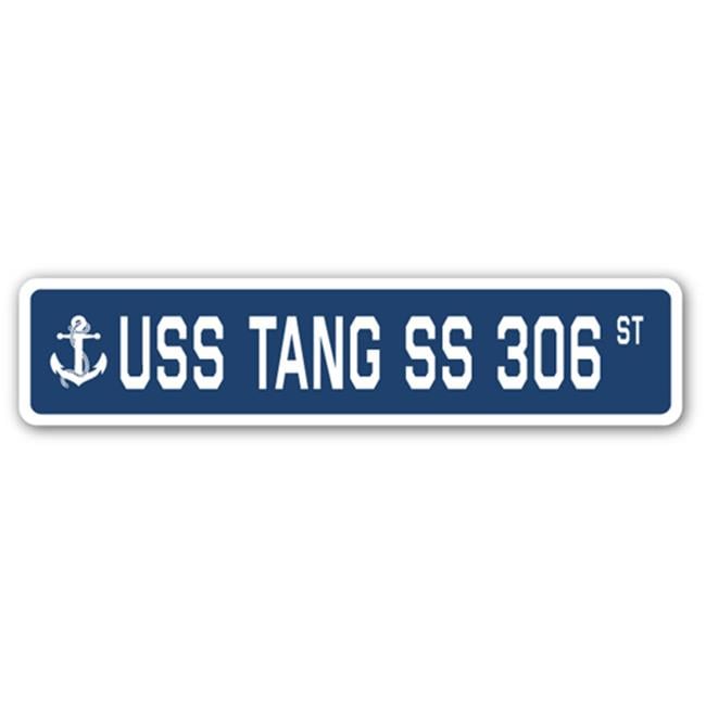 4 x 18 in. A-16 Street Sign - USS Tang SS 306 - Walmart.com