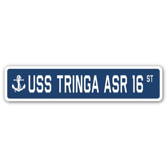 4 x 18 in. A-16 Street Sign - USS Tringa ASR 16 - Walmart.com